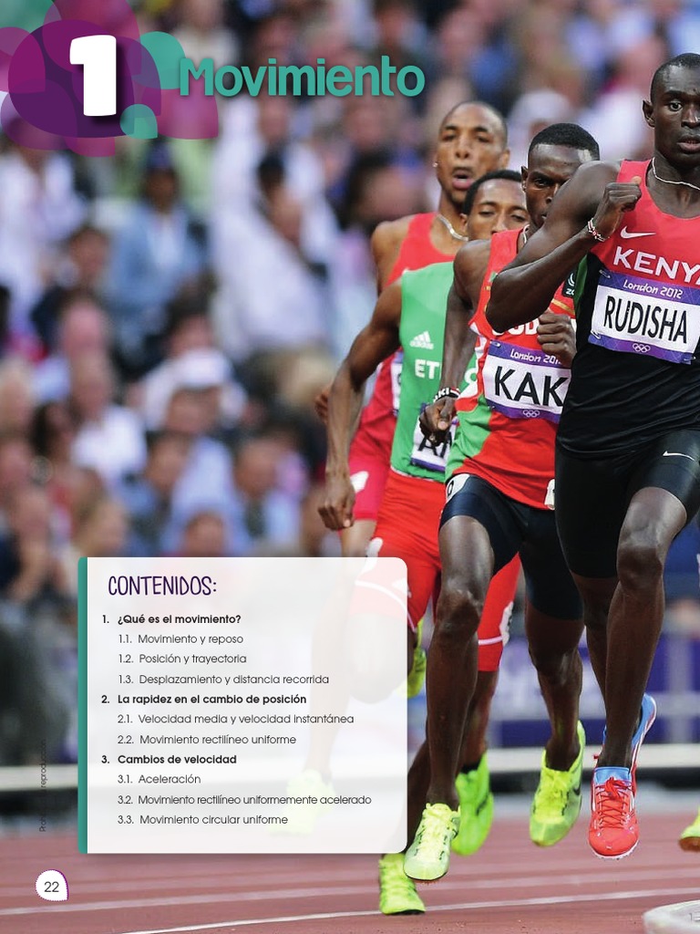 Cinemática Capítulo 1 | PDF | Velocidad | Vector Euclidiano