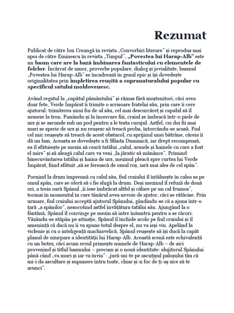 Rezumat | PDF