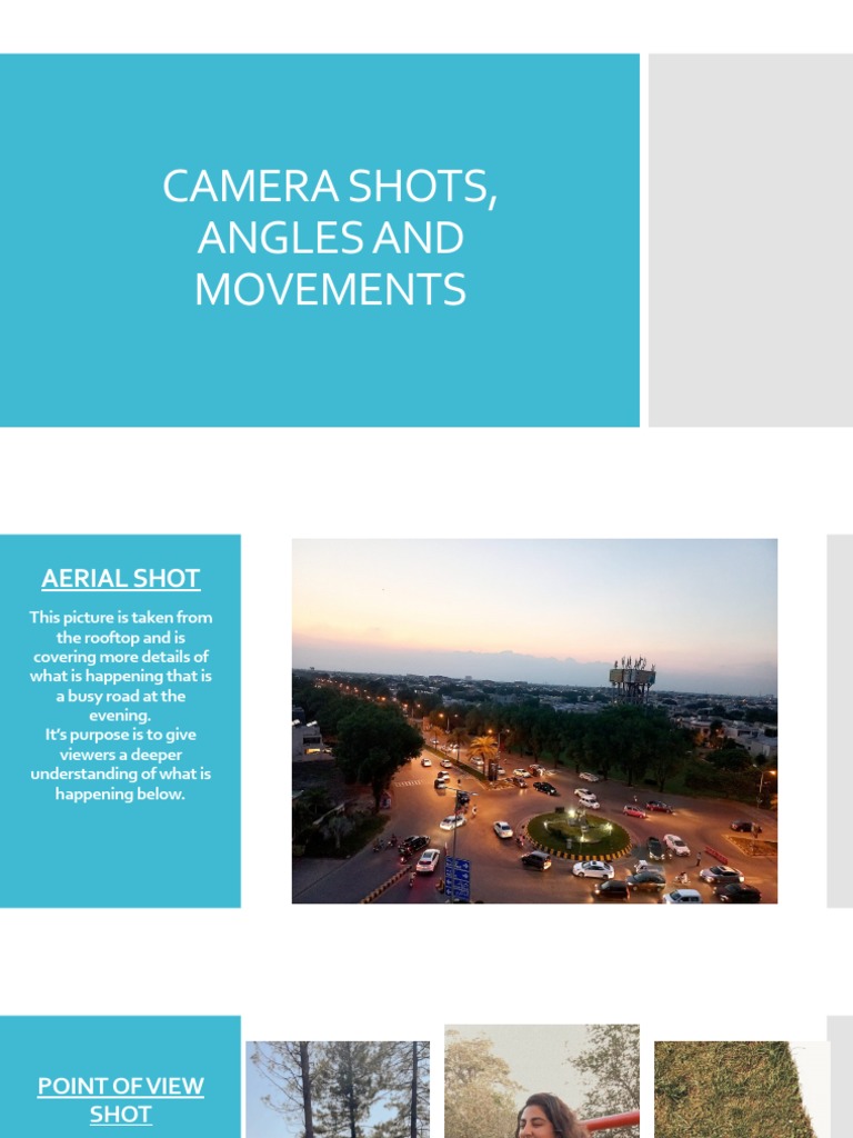 Camera Shots and Angles | PDF