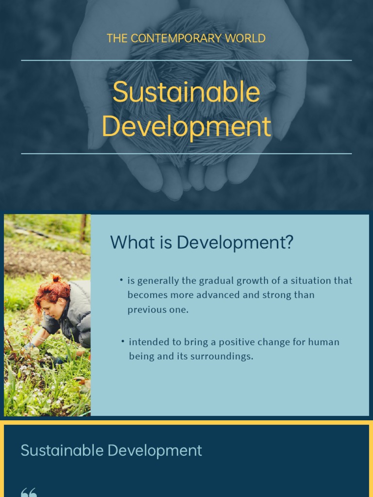 Sustainable Development Goals | PDF