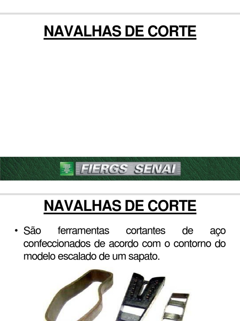 Tipos e Cuidados com Navalhas de Corte | PDF | História