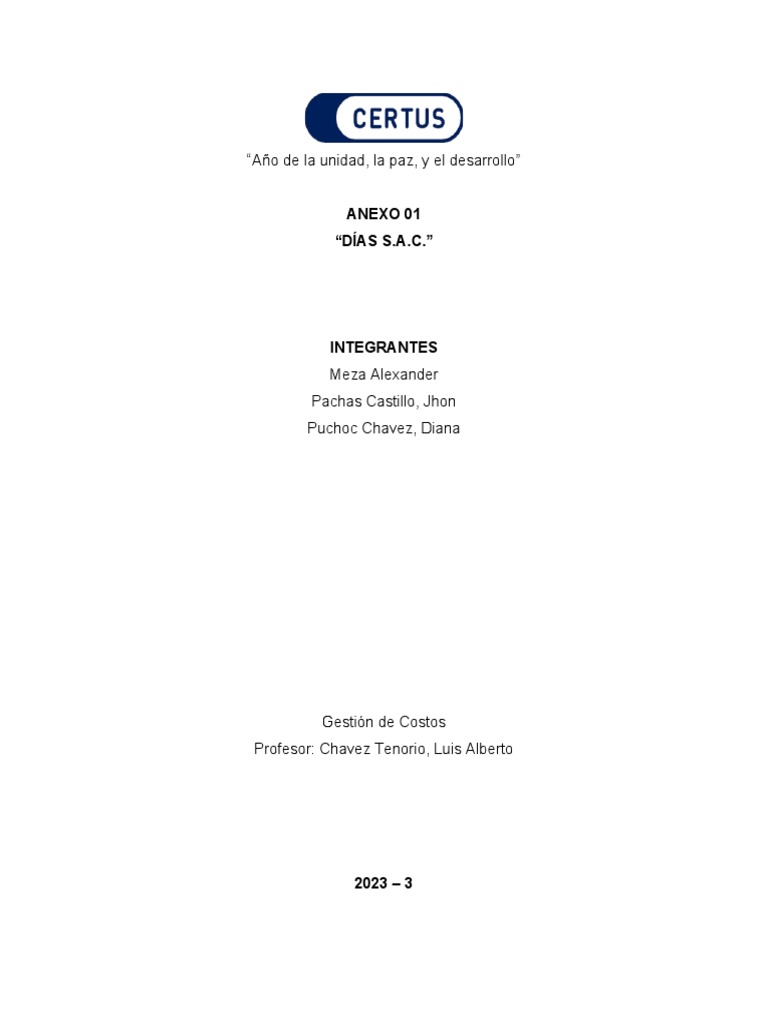 Formato Documento Certus | PDF | Impuestos | Impuesto sobre la renta