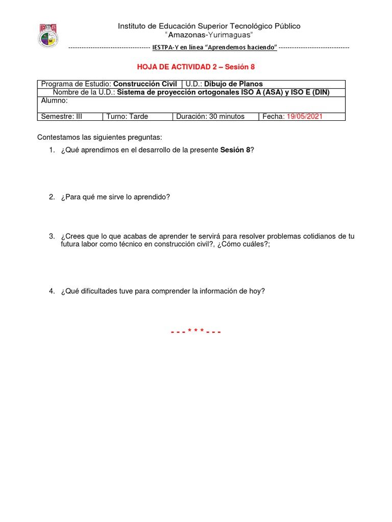 Sistemas de proyección ISO ASA y DIN en dibujo de planos | PDF