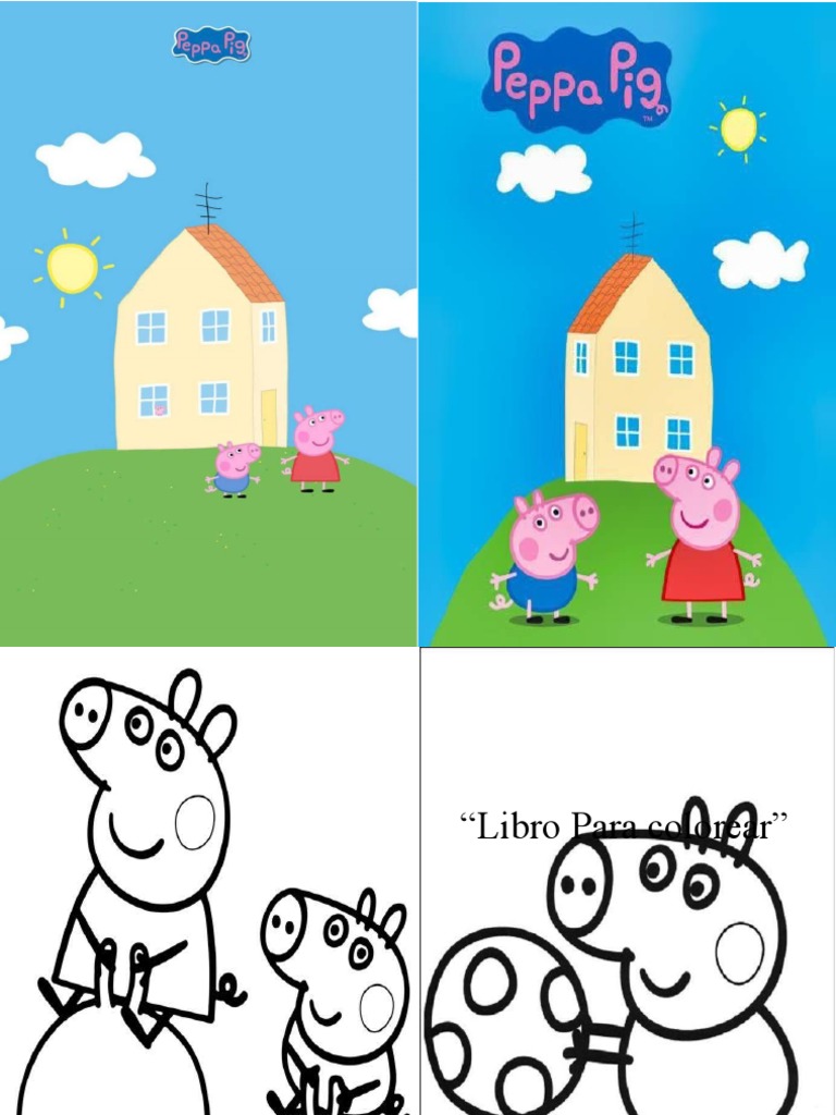 Libro para Colorear Pepa | PDF