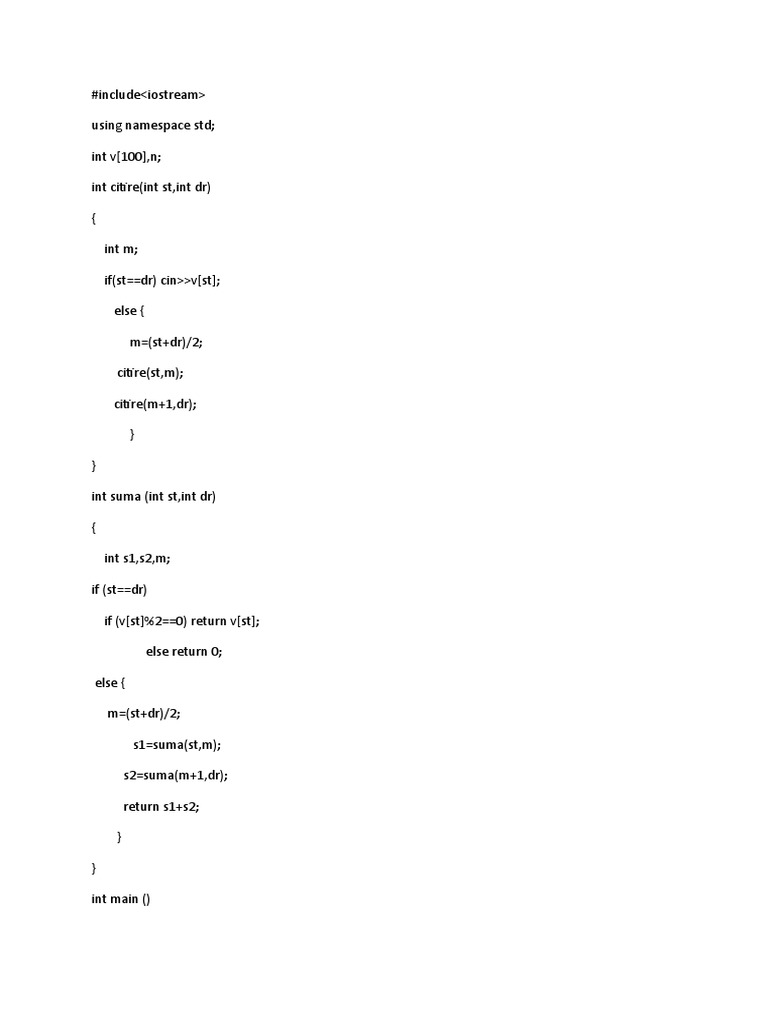 Suma Numerelor Pare | PDF