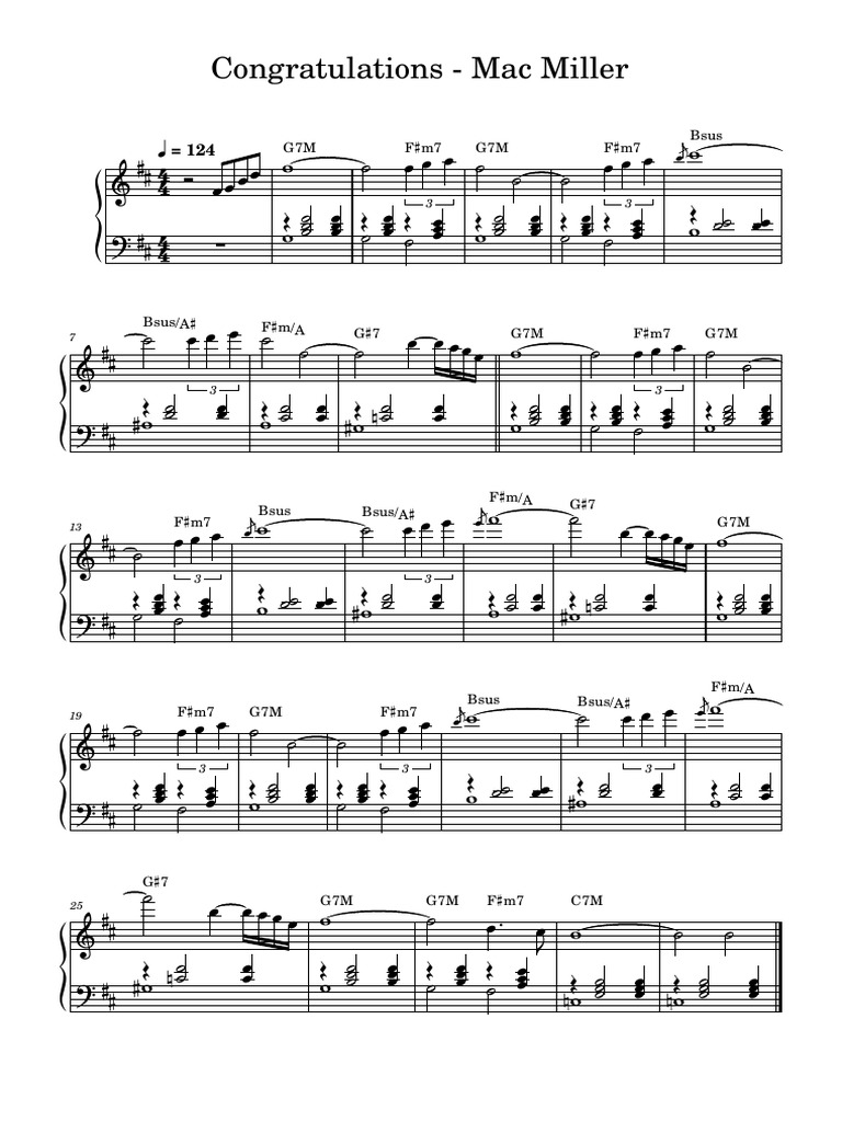 Congratulations Mac Miller Congratulations - Mac Miller | PDF