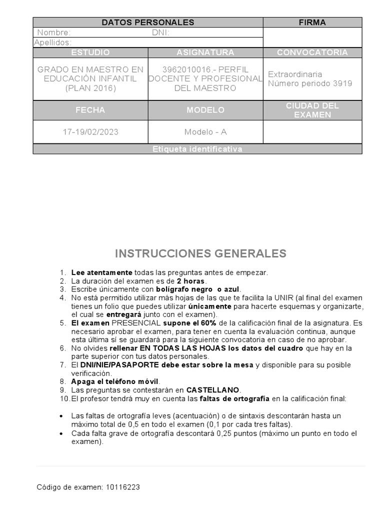 Perfil Docente | PDF | Maestros | Aprendizaje