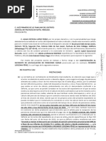 Escrito Solicitando Cause Ejecutoria Sentencia | PDF