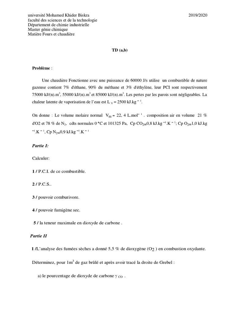 TD Chadiere Corrigé Brievement | PDF