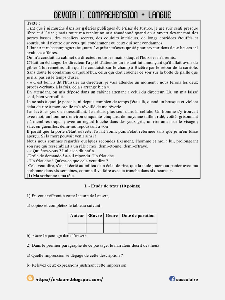 Devoir 1 | PDF