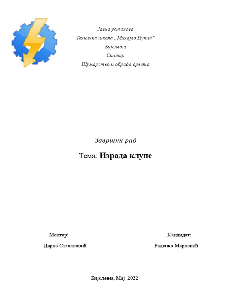 Završni Rad - Radenko | PDF