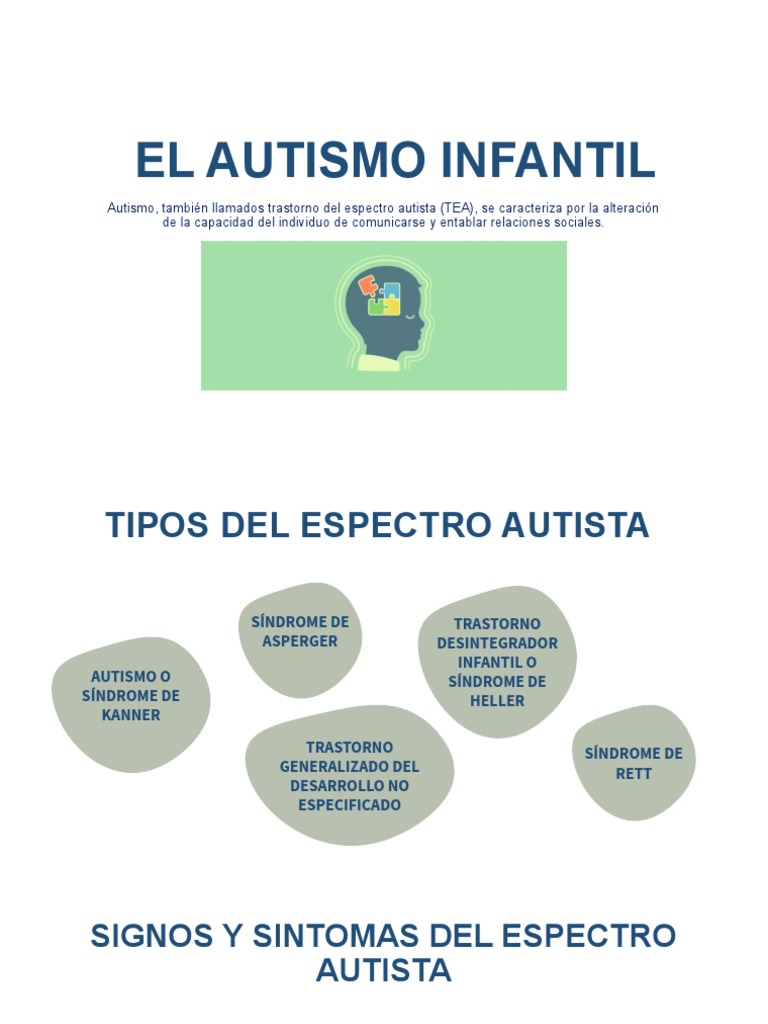 El Autismo Infantil | PDF