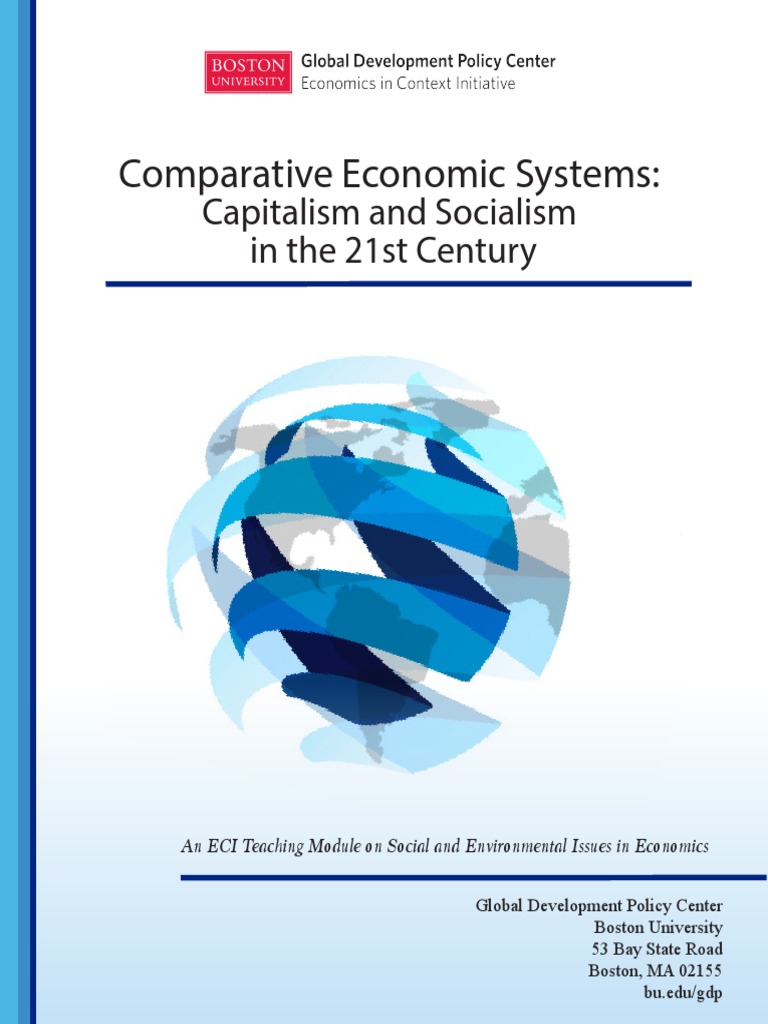 Comparative Economic Systems | PDF | Capitalism | Socialism