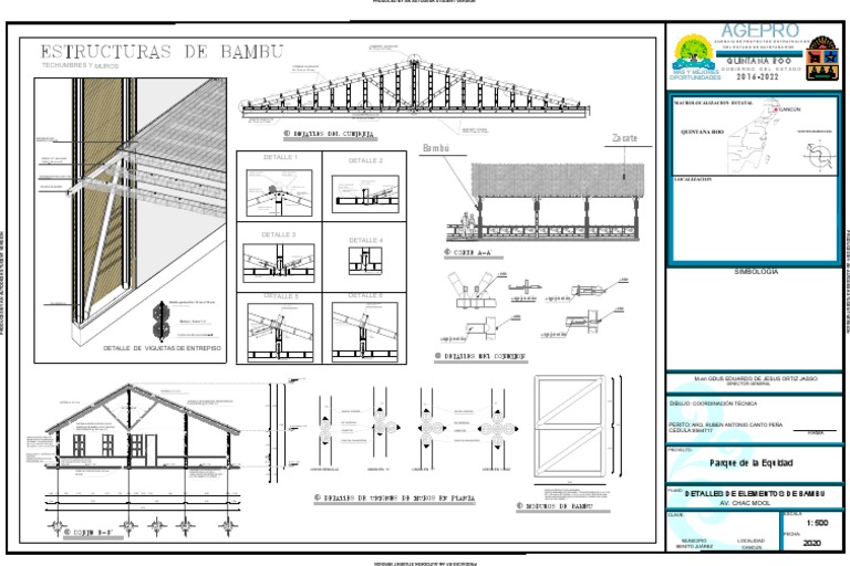 Estructuras de Bambu-Estructuras de Bambu | PDF