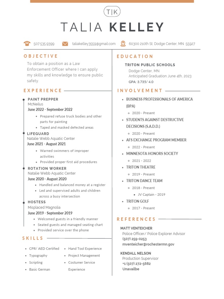 Minimalist Clean Signature CV Resume 1 | PDF | Safety | Emergency Services