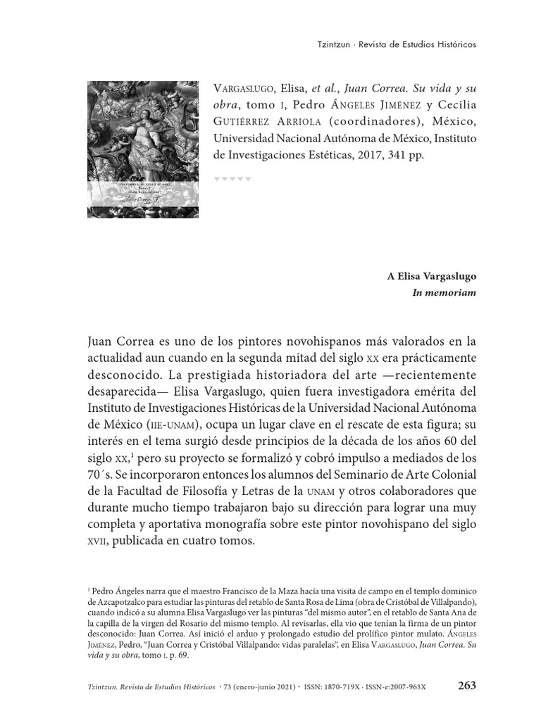 Juan Correa: Vida y Obra del Pintor Novohispano | PDF | Pinturas | México