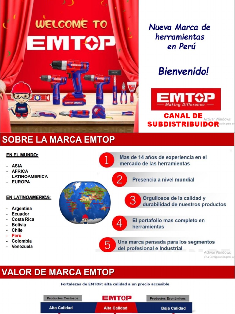 Promocion Emtop | PDF | Batería de iones de litio | Science