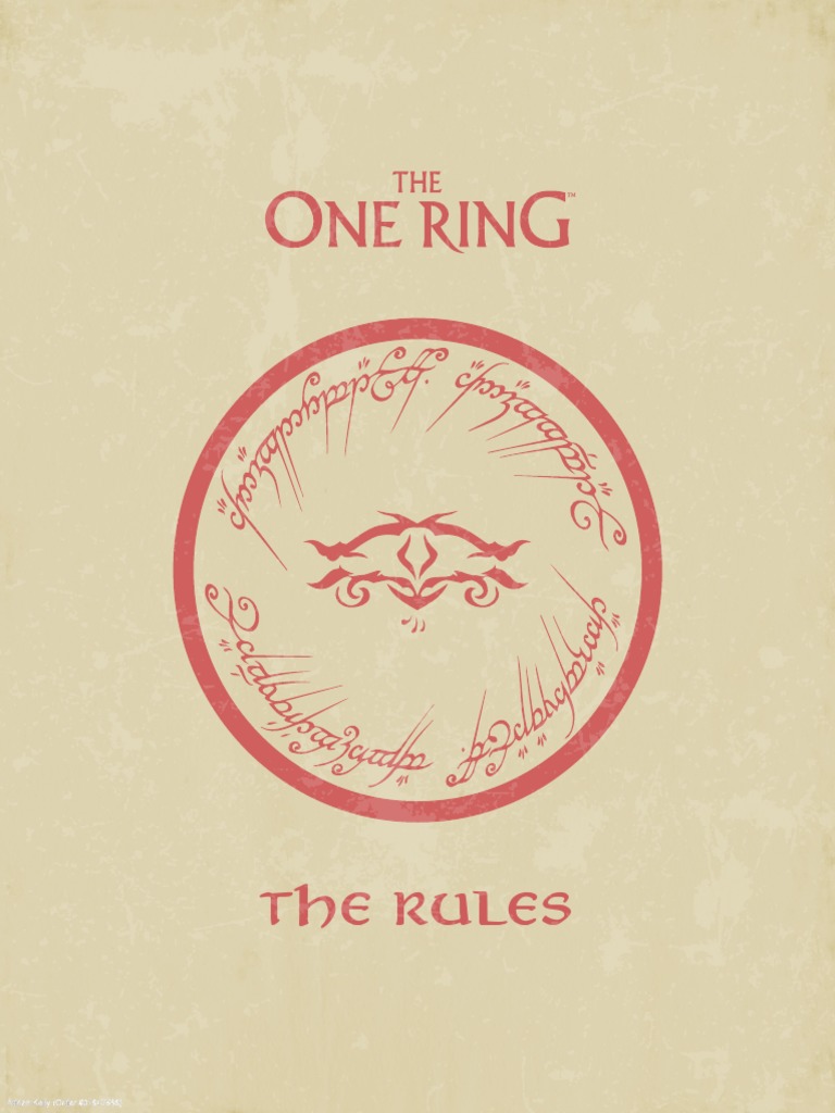 TOR Starter Set The Rules | PDF | Bilbo Baggins | Middle Earth