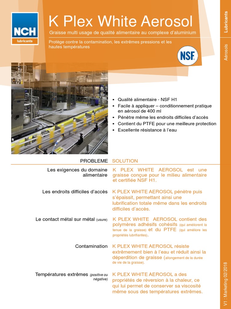 K PLEX WHITE Aerosol | PDF