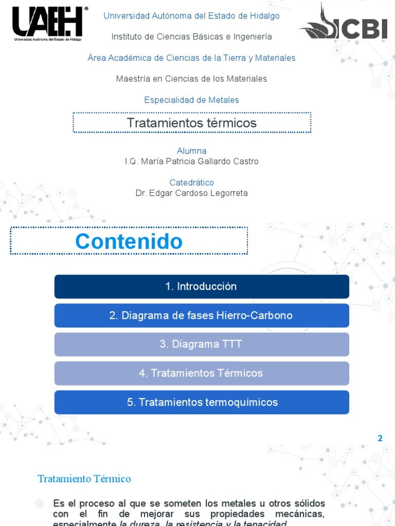 Tratamientos Térmicos | PDF