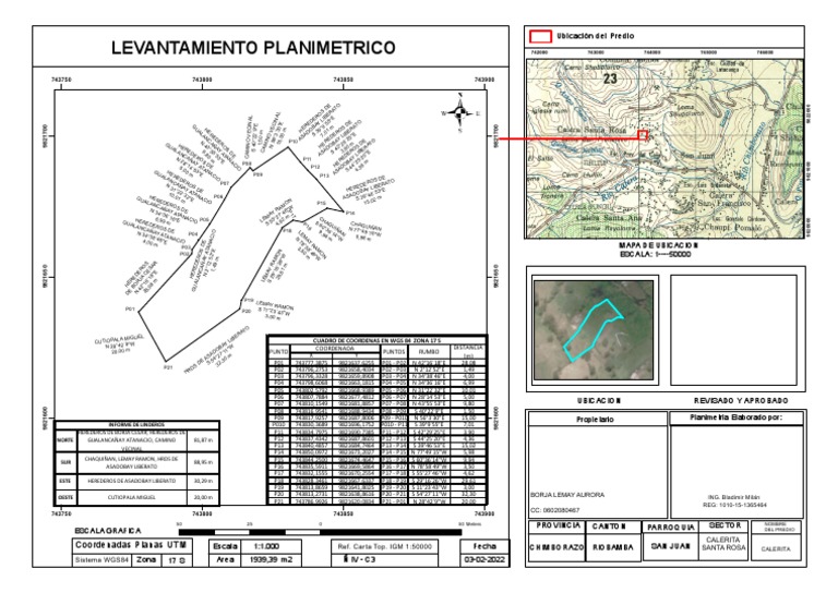 Modelo Predio Con Escritura | PDF