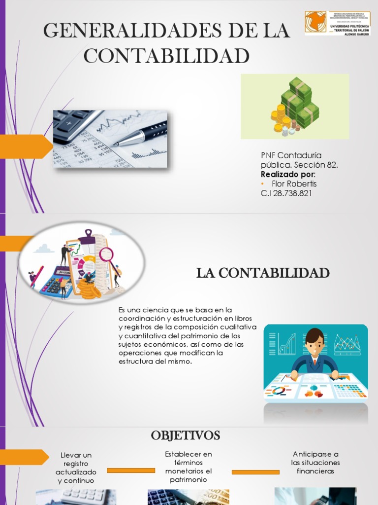 Generalidades de La Contabilidad | PDF | Contabilidad | Economias