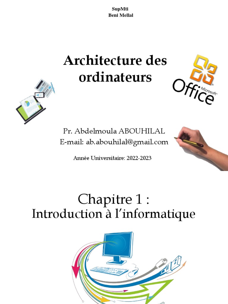 Architecture Des Ordinateurs - Chapitre 1 | PDF