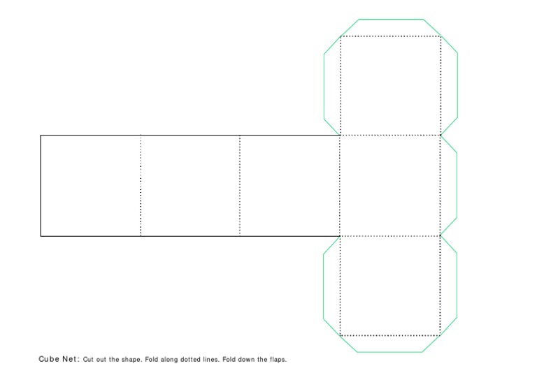 Cube Net | PDF