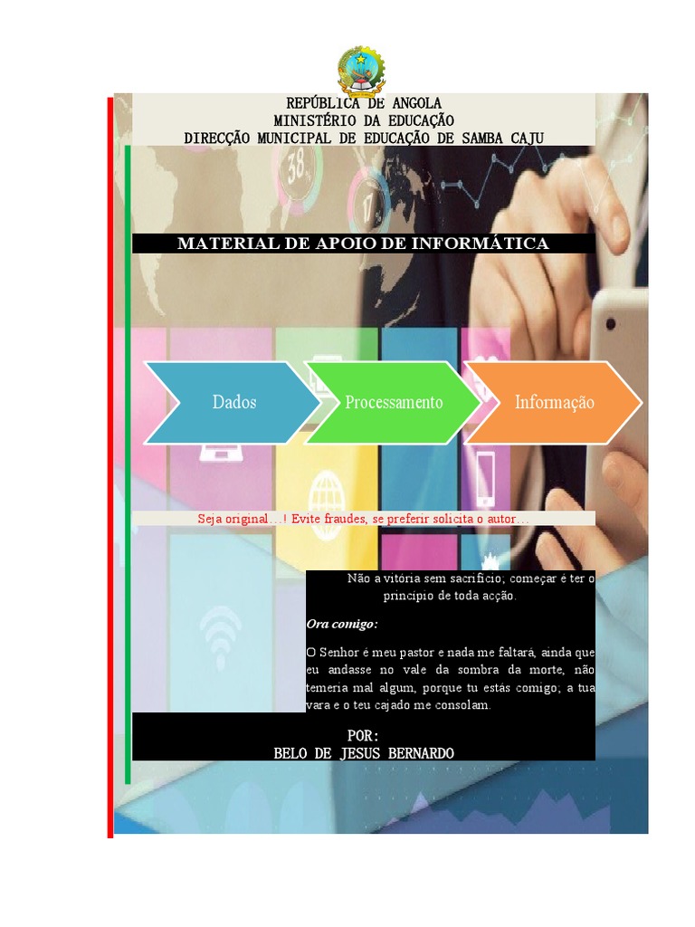 Manual de Apoio de Informática | PDF