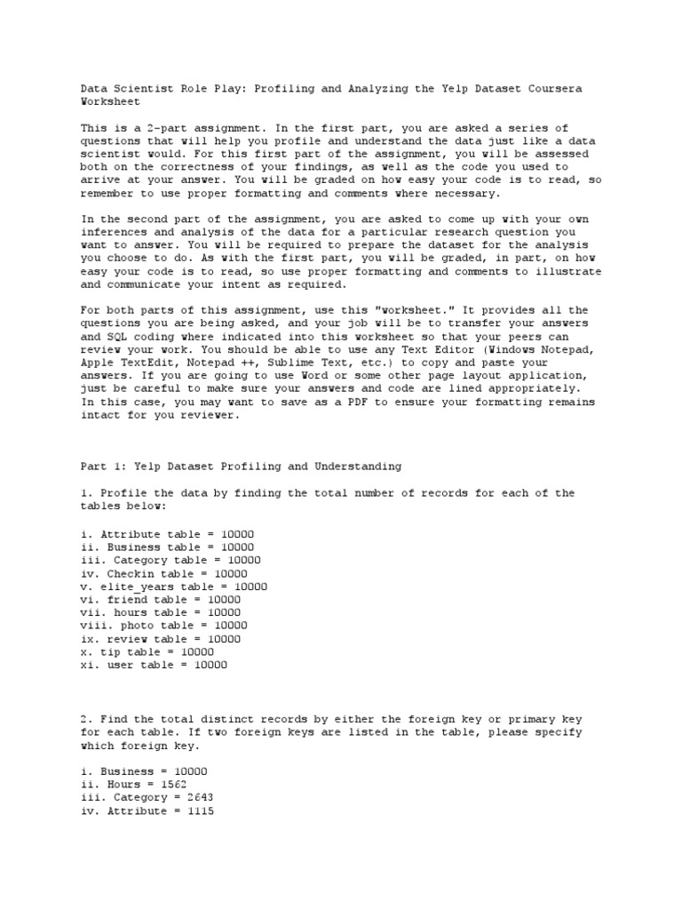 Peer Graded Assignment | PDF