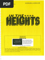 In The Heights Script PDF | PDF
