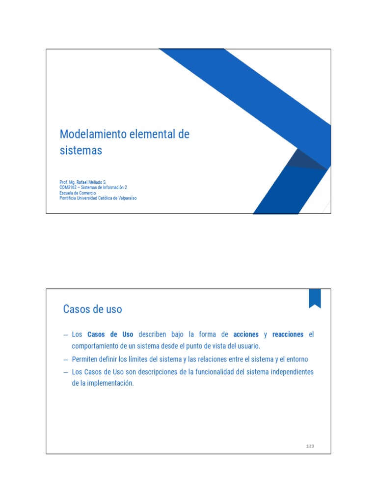 Modelamiento de Sistemas de Software-2 | Descargar gratis PDF | Caso de uso | Procesos de negocio