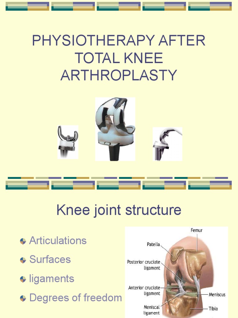 Knee Arthroplasty Rehab Guide | PDF | Knee | Musculoskeletal System