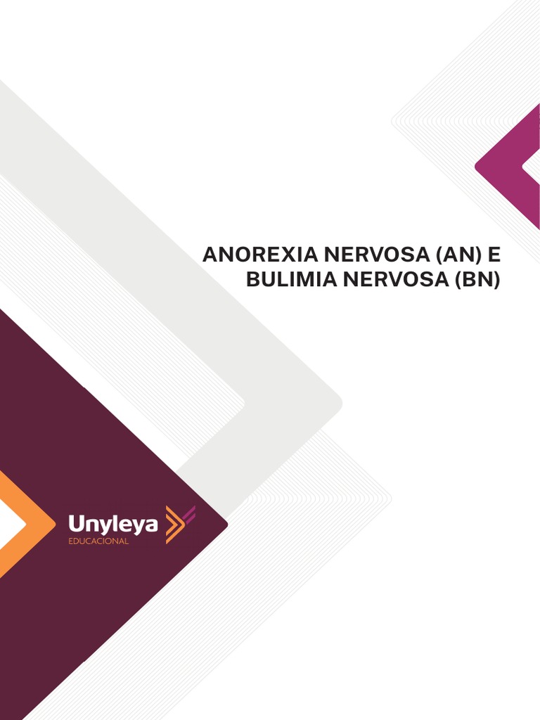 Anorexia Nervosa An E Bulimia Nervosa Bn Pdf