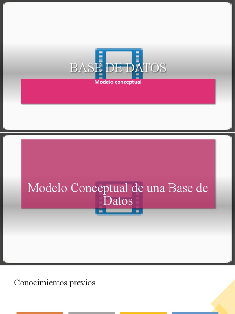 1.2.1 Modelo Conceptual | PDF | Modelo conceptual | Bases de datos
