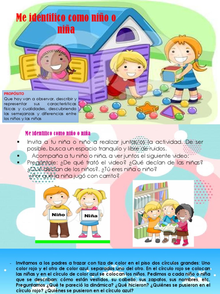 Soy Niña o Niño | PDF | Ropa | Color