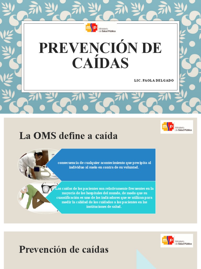 Prevención de Caídas | PDF