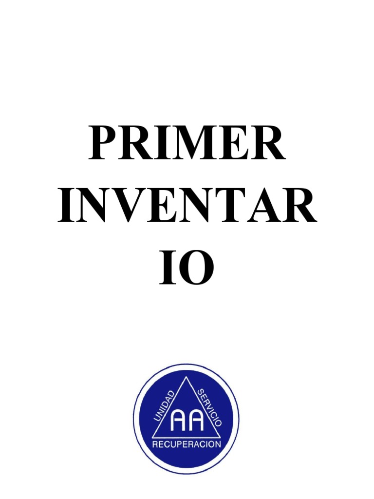 Primer Inventario | PDF