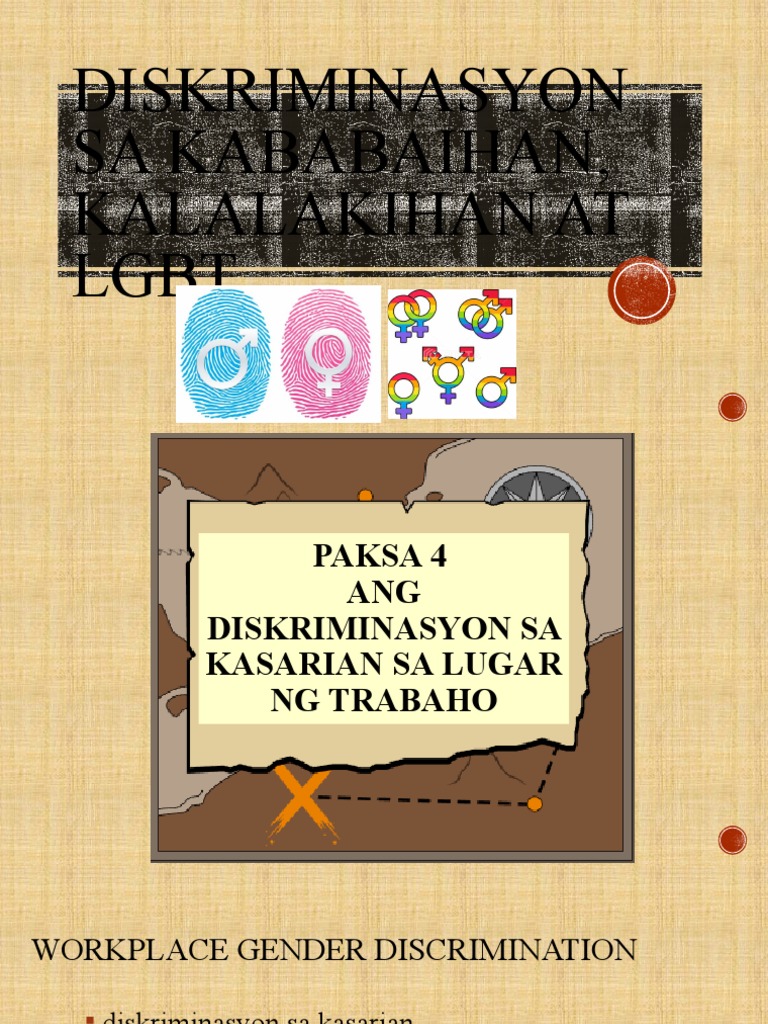 Ang Diskriminasyon Sa Kasarian Sa Lugar NG Trabaho | PDF
