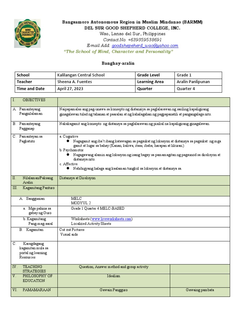 AP Lesson Plan | PDF