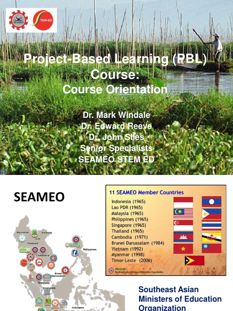 Project-Based Learning Webinar Series Orientation FINAL FINAL FINAL ...