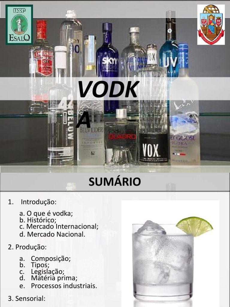 Vodka | PDF | Vodca | Comidas e bebidas