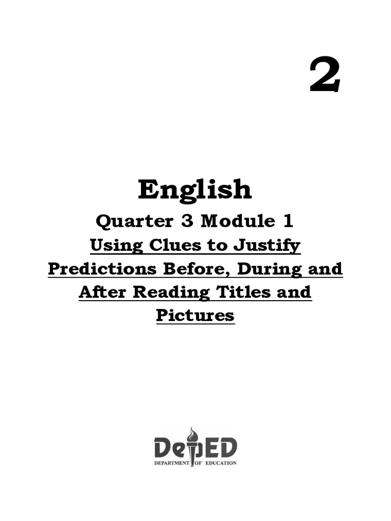 Predictions Using Picture Clues | PDF