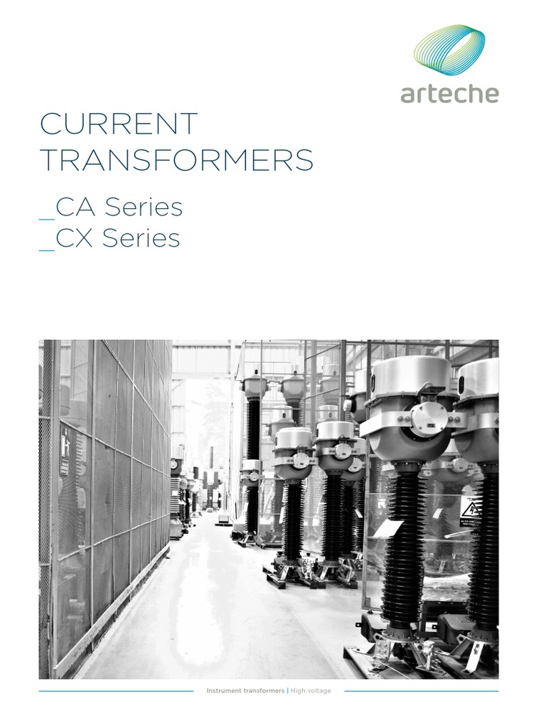 Arteche CT Ca-Cx en | PDF | Transformer | Insulator (Electricity)