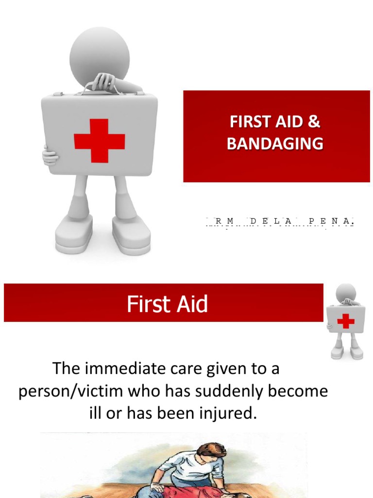1st Aid Bandaging | PDF | Traumatology | Injury