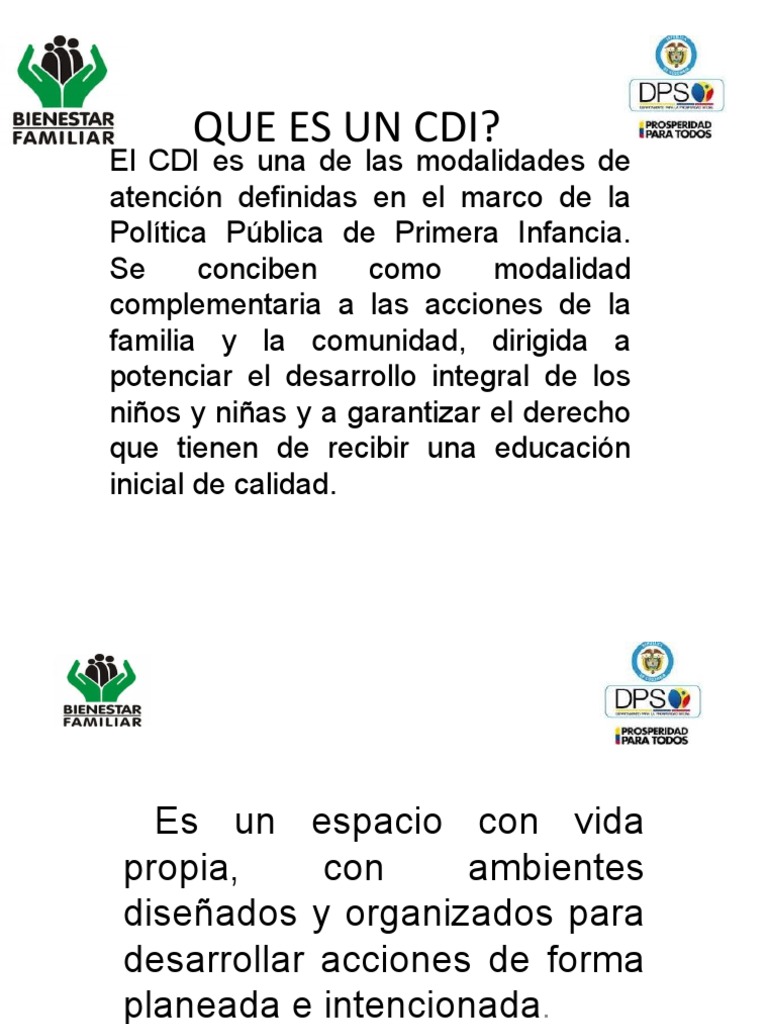 Que Es Un Cdi | PDF