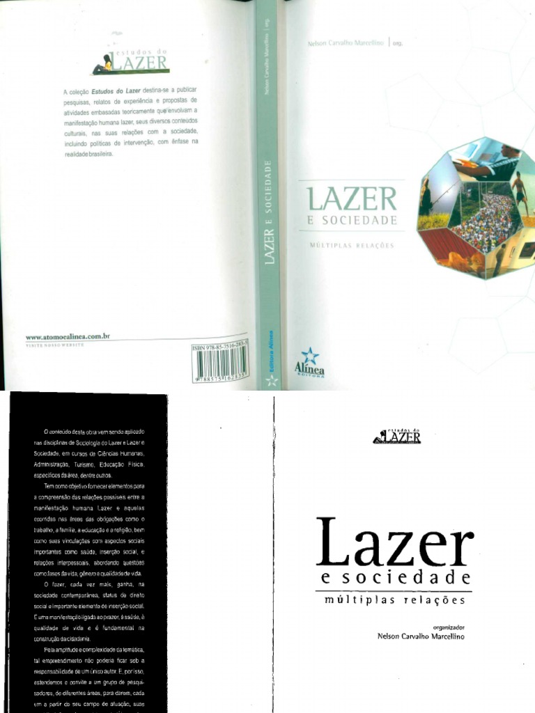 Livro - Lazer e Sociedade - Marcellino Cap 6 | PDF | Lazer | Sociologia