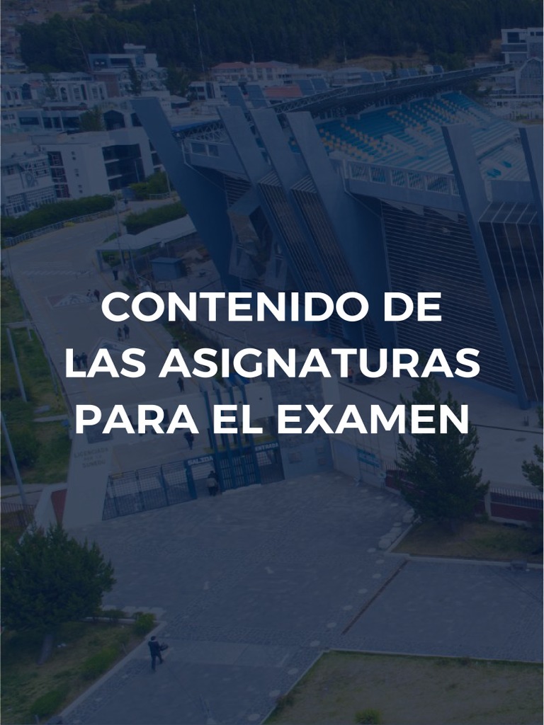 Prospecto Desarrollado Cepre | PDF