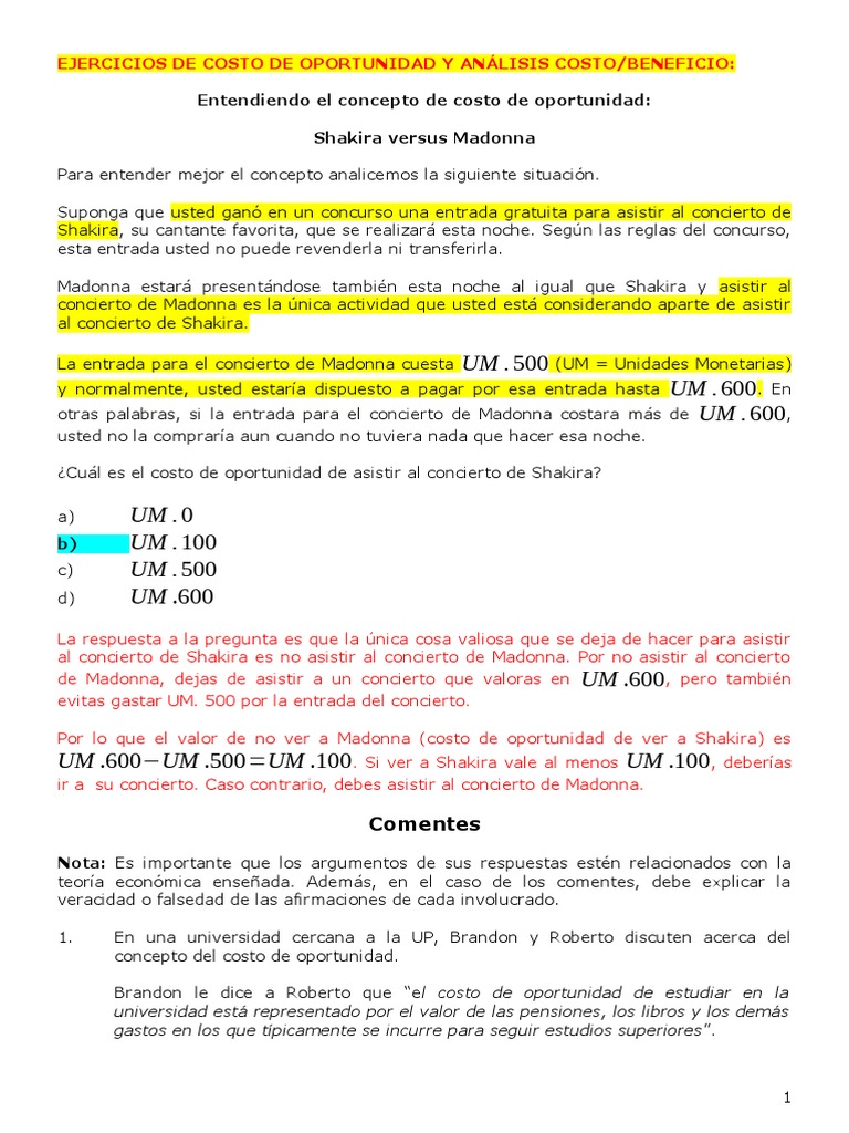Ejercicios para Practicar U1 (Recuperado Automáticamente) | PDF