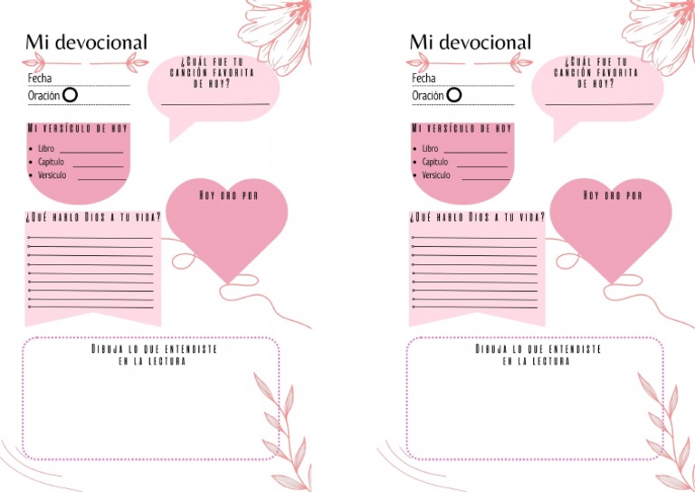 Devocional Imprimible | PDF